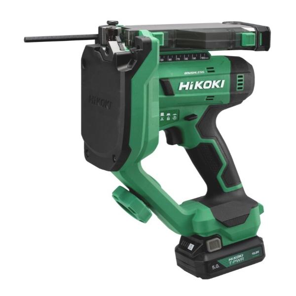 HiKOKI ハイコーキ(旧日立工機)コードレス全ネジカッタCL12DA(JS)バッテリ(BSL1250MT)+充電器(UC12SDL)+システムケース3付■業界最軽量2.7kg。高所での上向き作業の負担を軽減します。■全ねじの出張り長さ1...