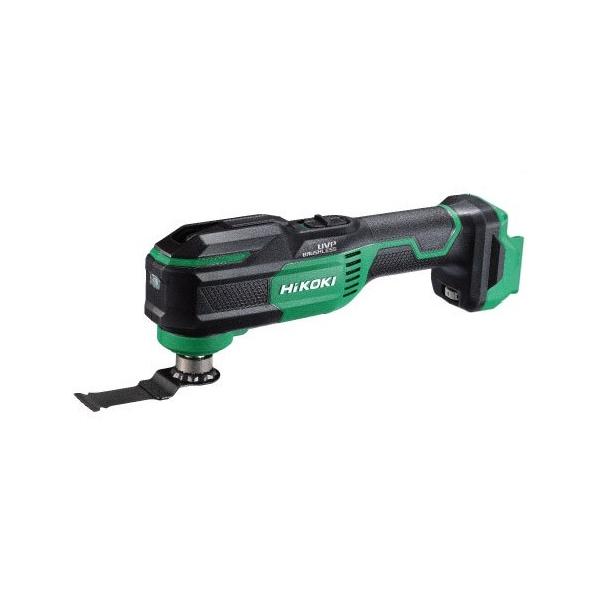 セット品をバラした商品です。付属品などは通常の(本体のみ)商品と同じです。HiKOKI ハイコーキ(旧日立工機)10.8V コードレスマルチツールCV12DB(NN)本体のみです。※バッテリ・充電器・ケースは別販売です。■抜群の使いやすさ！...