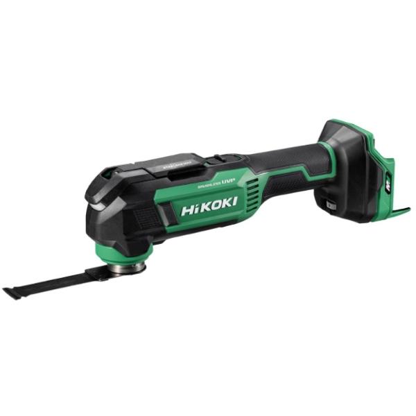 HiKOKI ハイコーキ(旧日立工機)コードレスマルチツール CV36DMA(NN)本体のみです。※バッテリ・充電器・ケースは別販売品です。■高速切断で作業スピードアップブラシレスモーターを搭載し、4.0°の振動角度で従来製品以上の高速切断...