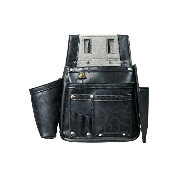 ふくろ倶楽部伝説 「極」 四型　-タイプB-HB-054KBTYPE B 墨壺ホルダー大/のみ差仕事で使うだけでは勿体ない。ON⇔OFF 使いわけができるスタイル。仕事の道具⇔スマホや財布、シーンによって色々使える。伝説シリーズから新定番「...