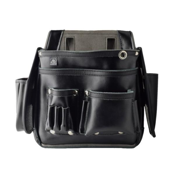 ふくろ倶楽部究極 Japan 六型ショートset 「黒」HB-996S仕事で使うだけでは勿体ない。ON⇔OFF 使いわけができるスタイル。仕事の道具⇔スマホや財布、シーンによって色々使える。本革＋マイクロレザーのハイブリッドレザー！しなやか...