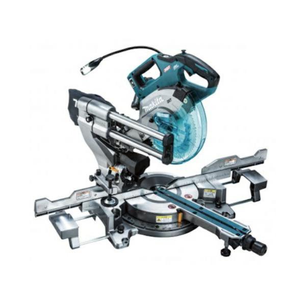 マキタ makita充電式スライドマルノコLS005GZ本体+鮫肌チップソー付※バッテリー・充電器・ケースは別販売品です。88381751162■高さ70×幅312ｍmを一発切断ノコ径216mmでワイドに切断。■AC機を超える高速切断■定回...