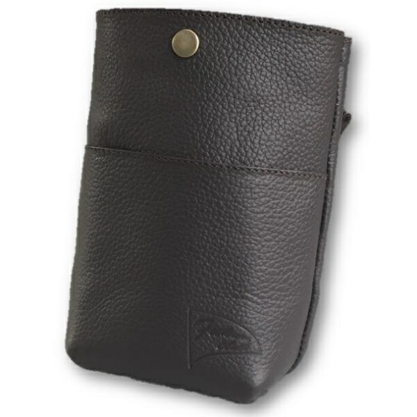 ふくろ倶楽部革シリーズmini 朱雀 ベルトポーチ 「茶」MSZ-80B仕事で使うだけでは勿体ない。ON⇔OFF 使いわけができるスタイル。仕事の道具⇔スマホや財布、シーンによって色々使える。握ったままでも出し入れしやすい。(取り外し可能な...