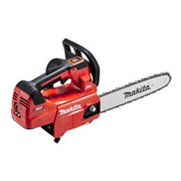 マキタ makita充電式チェンソーMUC008GZR3※バッテリー・充電器は別販売品です。■エンジン式30mLクラス■ハイパワーブラシレスモータ搭載高出力・高耐久・メンテナンスフリー。■連続重負荷作業に対応モータがチェーンを直接駆動、ダイ...