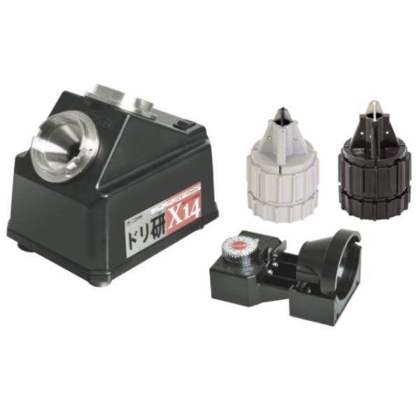 ニシガキドリ研X14 Aチャック・Bチャック ステンレス用N-503■特長・刃先の設定後、研磨機本体に差し込むだけで研磨できます。・六角軸ドリルの研磨もできます。・X型シンニング研磨ができます。■仕様・鉄工用ストレートドリル：2.6〜14m...