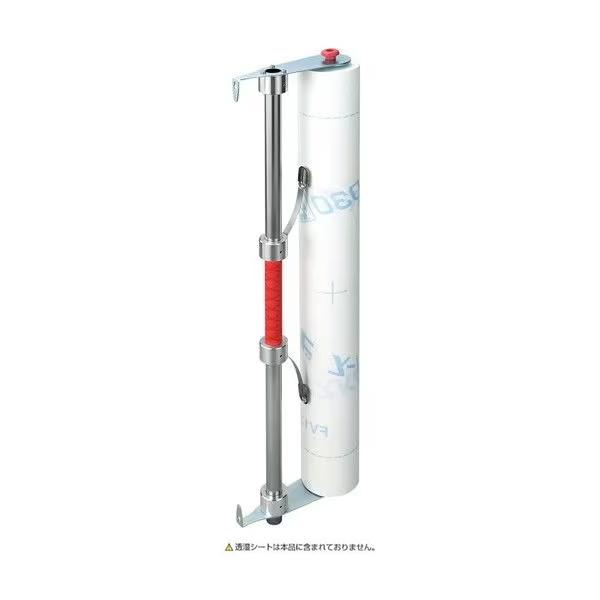 ナカヤ NAKAYAシートはり達人NKT-1000※画像の透明シートは本品には含まれておりません。■商品内容・足場などに掛けて引っ張るだけ！透湿シートを素早くキレイに貼れます。・本体はわずか2.1kg！持ち運びも楽々です。・面倒なシートはり...