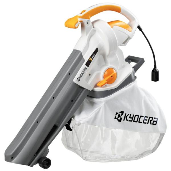 京セラインダストリアルツアーズ株式会社ブロワバキューム RESV-1020■特長・「吹き寄せ」と「吸い込み」が1台でできる外で使う掃除機・従来モデルに比べ体感ノイズを30%低減・新形状ハンドル＆肩掛けバンド標準付属で操作性が向上・ゴミの捨て...