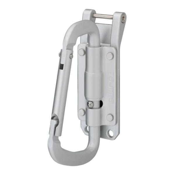 タジマ TAJIMAセフホルダーと連結するアルミカラビナカスタムセフホルダー用工具ホルダーアルミ スリムカラビナ小 折りたたみSFPSKHA-CSF■特長・下段連結専用工具ホルダー。対応セフホルダーとの組み合わせで自分にぴったりのセフホルダ...