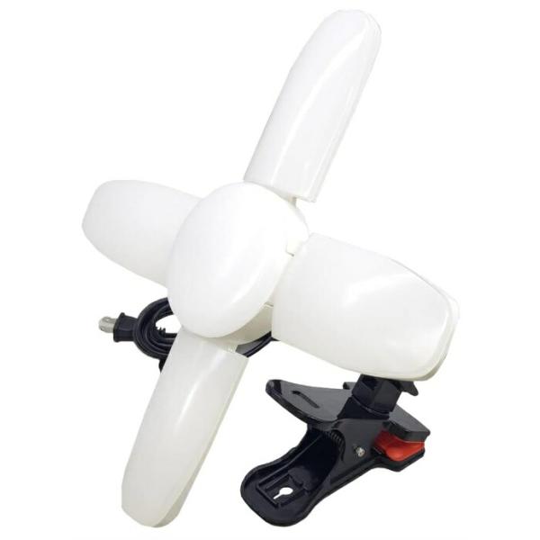 WING ACE ウイングエーススーパールミネX 8500PROSLX-75CL■特長・明るさの切換ができる・マグネット付きワイドクリップ ・超明るい8500Lm。75W省エネ＆長寿命LED電球・明るさ切替機能付：スイッチON・OFFで明る...