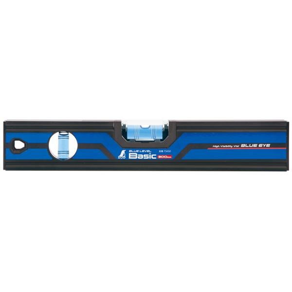 シンワ測定株式会社ブルーレベル Ｂａｓｉｃ 300mm製品コード：73450■特長・傷や汚れを防ぐ気泡管カバー付です。※本体は防水構造ではありません。・クリアブルーの溶液とホワイトラインで視認性の高い気泡管を採用しました。※気泡管の目盛で勾...