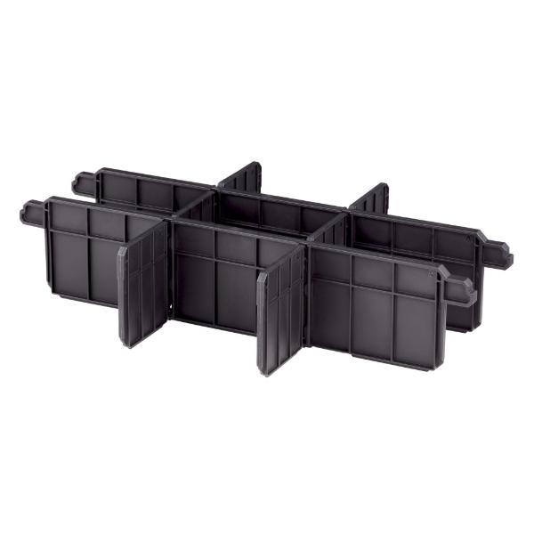 タジマ TAJIMAセフパーツボックス用 仕切りセット品番流通コード：TB-PBOXP■特長・セフパーツボックス（TB-PBOX）専用仕切り・工具や部材を整理して収納できます・仕切りが組み替え可能です■仕様・外寸：H97×W447×D270...