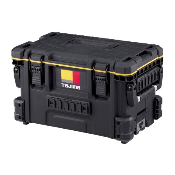 タジマ TAJIMAセフツールボックスS　品番流通コード：TB-TBOXS■特長・標準サイズより高さを約30％カットしたSサイズ・持ち運びや車への積み込みなど取り回しがしやすいコンパクトサイズ・内側・外側にセフホルダー機能（54個）を搭載・...