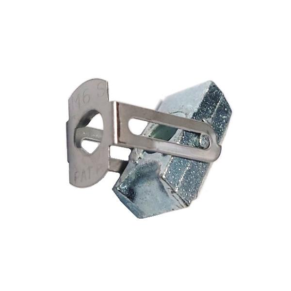 ワカイ WAKAI 若井産業金属薄鋼板用ターンナット TN-6S 0.5〜6.0mm厚用バラ売り１個の価格です。手の入らない中空壁・箱モノ・パイプに外からセット出来るナット使用ねじ径-M6使用ねじ長-20mm＋取付器材の厚み適応板厚-0.5...