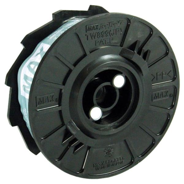 MAX マックスMAX専用タイワイヤTW899(JP)■特長使用する分だけカットするのでムダなく連続作業に適しています。■仕様・線材:なまし鉄線・質量(kg):0.5・2周巻時の1リールあたりの結束回数:約156回(RB-399使用時)、約...