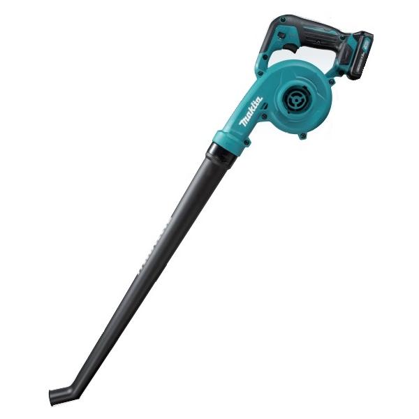 マキタ makita充電式ブロワUB101DSHバッテリBL1015・充電器DC10SA付88381729468■ロングノズル採用全長849mm。立ったままの楽な姿勢で作業可能。生垣の根元やベンチの下の落ち葉も快適に吹き飛ばし。■実用的なパ...