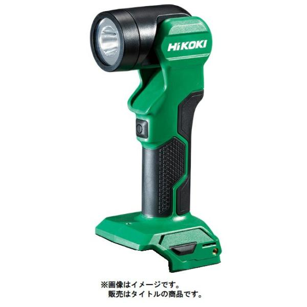 HiKOKI ハイコーキ(旧日立工機)14.4V/18V コードレストーチライト UB18DE 本体のみです。※バッテリー・充電器は別販売品です。■ちょっとした作業等に十分な明るさ便利な2段階調光機能強：250lm / 弱：120lm■従来...