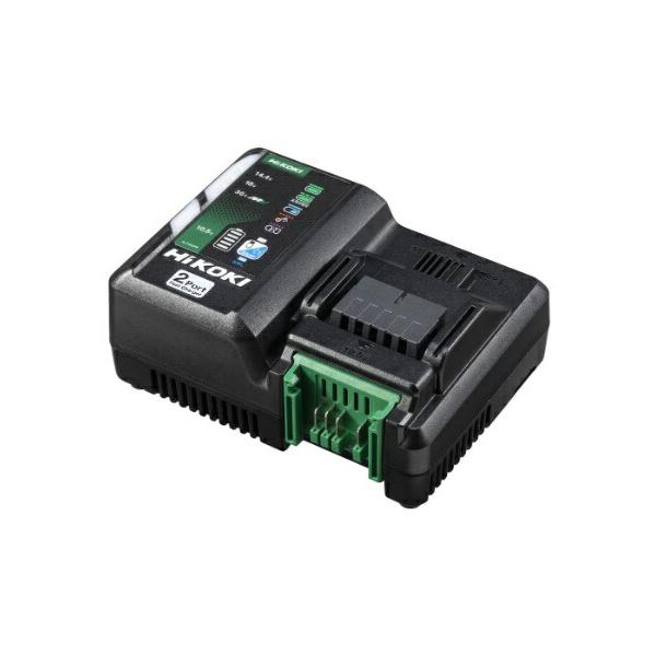 セット品をバラシての特価です。外箱は付属しません。商品は正規品ですHiKOKI ハイコーキ(旧日立工機)2ポート急速充電器 UC18YDML■サイズそのまま※。10.8V電池も充電できる。先に挿した方の電池から順に充電します。※：HiKOK...