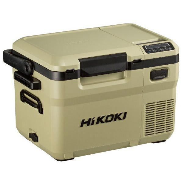 HiKOKI ハイコーキ(旧日立工機)コードレス冷温庫UL18DD(XMBZ) サンドベージュリチウムイオン電池(BSL36A18X)付※充電器は別販売品です。■持ち歩きが楽なコンパクトサイズ■600mlペットボトルを9本収納可能全庫内容積...
