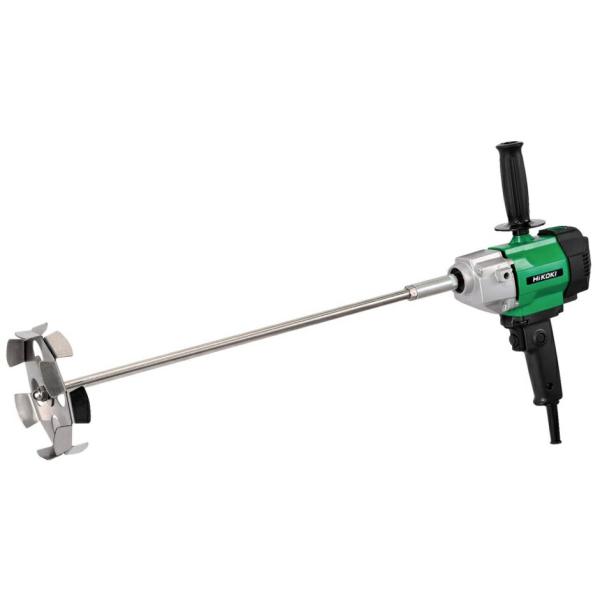 HiKOKI ハイコーキ(旧日立工機)かくはん機UM15V ■無段変速スイッチ採用でかくはん速度が調整可能かくはん開始時の材料のはね返りを軽減し、材料に適したかくはん速度に調整することが可能です。[変速ダイヤル付]引き量を調整することができ...