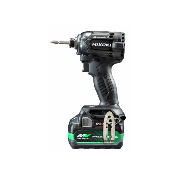 HiKOKI ハイコーキ(旧日立工機)コードレスインパクトドライバ WH18DC(2XPBZ) ストロングブラックバッテリ(BSL36A18X)x2個+急速充電器+ケース付トリプルハンマ採用でクラス最速※ねじ締め※ 2022年7月現在。国内...