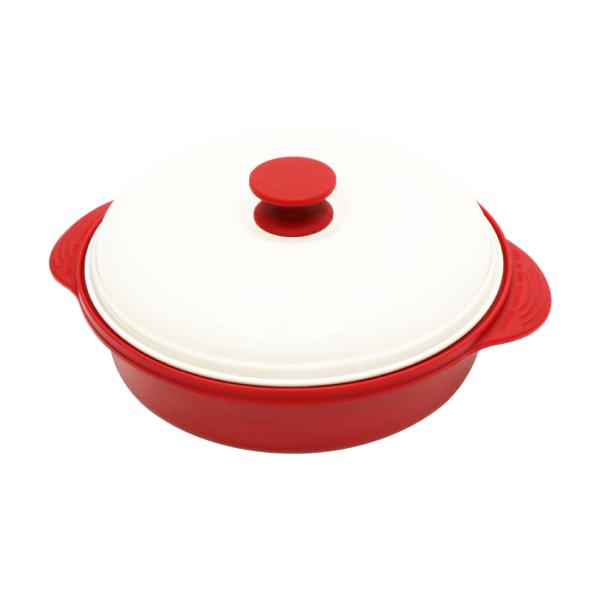 ■送料　【本州/四国/九州：1030円】【北海道：1030円】【沖縄：2570円】【※離島：別途見積もり】【商品説明】1台8役！レンジでチンするだけで本格調理焼き目もついて、フライパン調理のような仕上がり温野菜、野菜炒め、餃子、酒蒸し、鍋物...