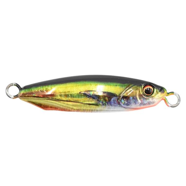 ■送料　【本州/四国/九州：350円】【北海道：350円】【沖縄：350円】【※離島：別途見積もり】【商品説明】高比重タングステン素材を採用した、コンパクト設計のメタルジグ100gです。全長約7.8cmの小型シルエットながら、深場や速潮でも...