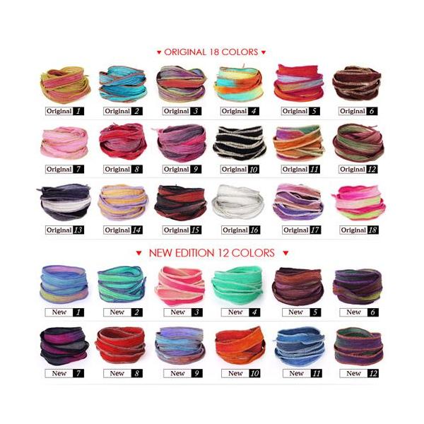 メール便なら送料無料 シルクリボン ブレスレット レディース ブレスレット メンズ 手染め・ハンドダイ b0575 :b0575:シルバーアクセサリー2PIECES - 通販 - Yahoo ...