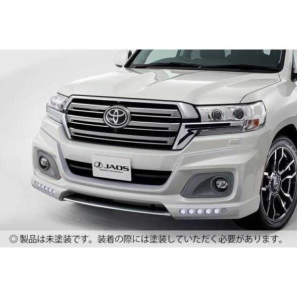 ◆基本情報ランドクルーザー200用エアロアイテムの集大成として、4WD&amp;SUV用スポイラーとしてはJAOS初となるフルバンパータイプを採用。大胆ながら入念にチューニングされたそのデザインはフロントビューを一変させます。センターには高...