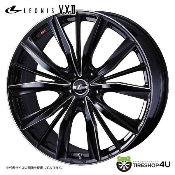 レオニス ブイエックスツー 17x6.5J 5/120 +39 BKSC ブラックSCマシニング対応車種(一例)：40アルファード・ヴェルファイア※記載の車種は一例です。純正サイズとは異なる場合もございます。　ご不明な点がありましたら事前に...
