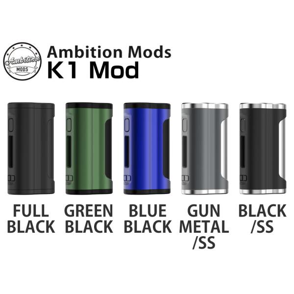 【発売日：2020年03月22日】AmbitionMods (アンビションモッズ) と VYPERS VAPES のコラボレートモデル K1 Mod。VYPERS VAPES デザインによる K1 Mod は、軽量なアルミニウム合金とステン...