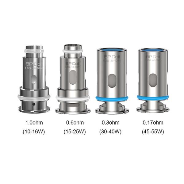 Brand: AspireUnit: 5pcs/packResistance:0.6ohm (15-25W)(Fit for: Tekno Pod(with BP Coil), Nautilus Prime X Pod(wtih BP Co...