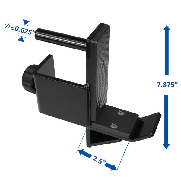 2x3 3x3 Square Tube Pair Fit 2x2 Yes4All J-Hooks Barbell Holder for ...