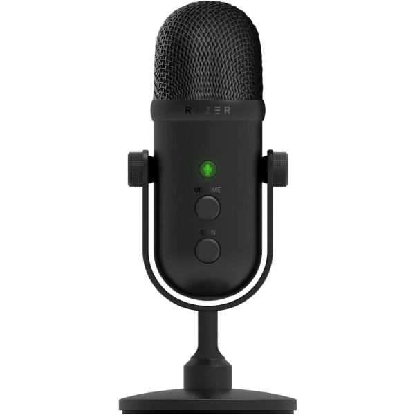 ★【プロの音質。シグネチャーサウンド。】 優れた配信にこだわるユーザー向けに設計されたダイナミック USB マイク、Razer Seiren V2 Pro でプロレベルのサウンドを実現し、配信クオリティを向上。★【ダイナミックマイク。】 R...