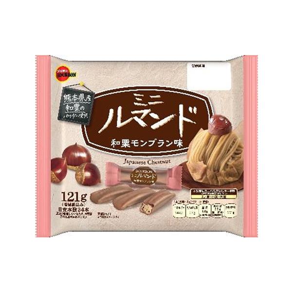 サクサク香ばしいクレープクッキーを、上品な味わいの和栗モンブラン味のクリームで包みこみました。軽やかな歯ざわりと上品な味わいをお楽しみいただけます。 【内容量】121g（個装紙込み）【入数】12コ【2026/08/04発売】※チョコ菓子は夏...