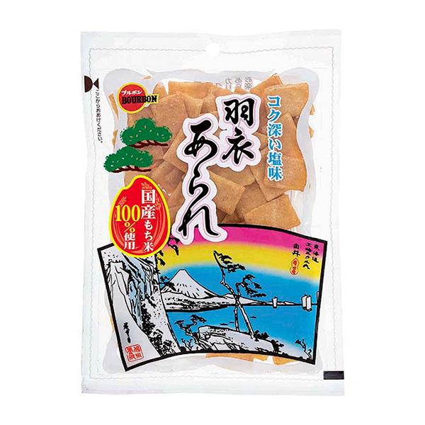 国産もち米100％使用国産もち米を使用し、香ばしく焼いたあられをコク深い塩味で仕上げました。カリッとした食感とあられ本来の素朴なおいしさをお楽しみください。【内容量】60g【入数】40コ【2025/11/11発売】