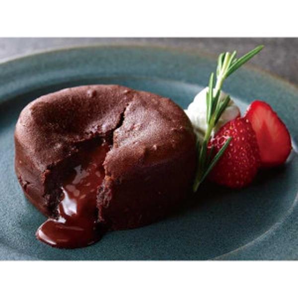 【地域限定送料無料】(※北海道・沖縄・一部離島等除く) 業務用食品風味豊かなカカオマスとアーモンド生地の中に、クーベルチュールチョコレートを閉じ込めました。温めてもおいしい新感覚のデザートです。＜アレルゲン＞小麦、卵、乳成分、アーモンド、大...