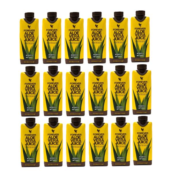 ●期限　　　　半年以上●内容量　　　330ml×18本●商品説明お出かけや旅行、スポーツのおともに、 持ち運びに便利な330mLサイズです。 「真実のアロエ」という意味を持つアロエベラは、古くから人間にとっ て有用な植物として愛用されていま...