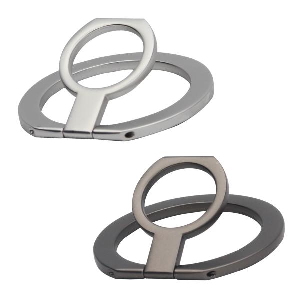 【magsafe/マグセイフ対応】マグネットを利用した装着方法なので、着脱がとってもスムーズ。しっかりと固定して、スマートフォンの落下防止に。【あらゆる機種をサポート】付属のマグネットシールをあらかじめスマホ背面に貼り付ければ（スマホケース...