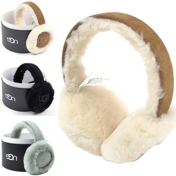 ■商品名 アグ UGG イヤーマフ 耳あて SHEEPSKIN EARMUFF WITH EMBROIDERY ロゴ ボア シープスキン 羊革 20955■サイズ 高さ：約18cm、アーチの長さ：約31cm、耳当て：直径約11cm■素材 シ...
