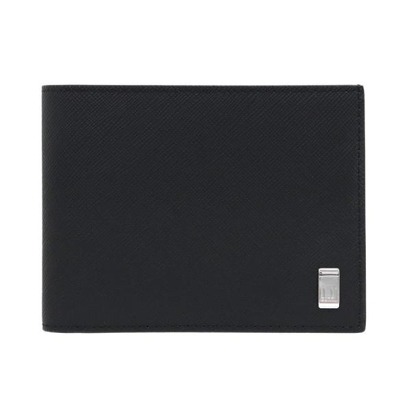 ■商品名 ダンヒル 二つ折り財布 プレーン DUNHILL 小銭入れあり Plain 22R2P10PS001R■カラー ブラック■開閉方法 オープン式■素材 PVC■サイズ H：約9.5cm×W：約12cm×D：約3cm■ポケット 内側：...