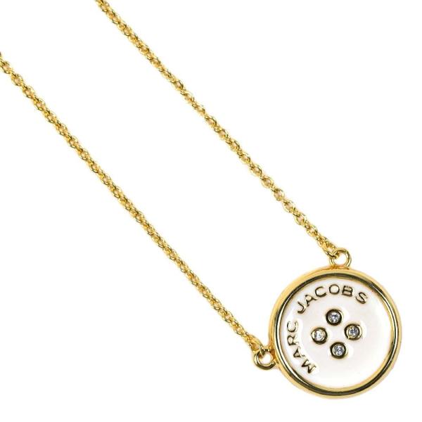 ■商品名 マークジェイコブス ネックレス ペンダント レディース アクセサリー ボタン エナメル ゴールド クリーム MARC JACOBS GOLD/CREAM 2R4JNC001J38-109■カラー ゴールド / クリーム■素材 真鍮...