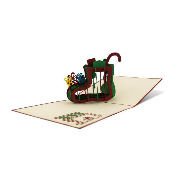 ■ブランド名 Diese Klappkarten ディーゼ クラップカルテン■商品説明 こんなカードを見たことがありますか？ドイツのハンブルグに拠点を置く会社がスタートさせたメッセージカード、ディーゼ クラップカルテン。カードを開くと、そこ...