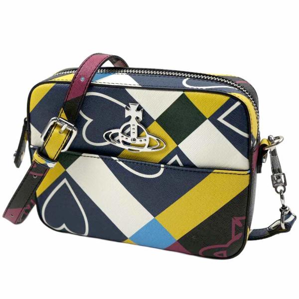 ■商品名 ヴィヴィアンウエストウッド ショルダーバッグ クロスボディ 斜め掛け 肩掛け レディース Vivienne WestWood Small Crossbody RACHEL CROSSBODY BAG ORB AND HEART C...