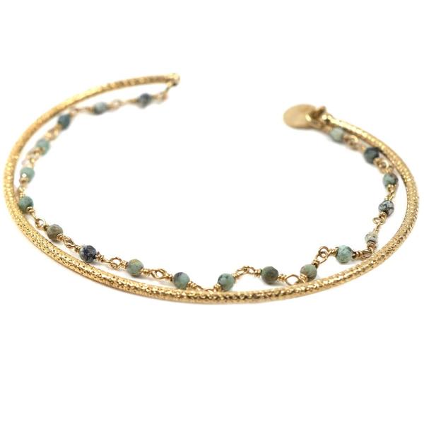 ※こちらの商品は付属品なしのアウトレット品です。未使用となりますが、プレゼント向きではございませんのでご注意下さい。■商品名 Hanka_in ハンカイン レディース ブレスレット バングル 真鍮 EASY JONC BRACELET TU...