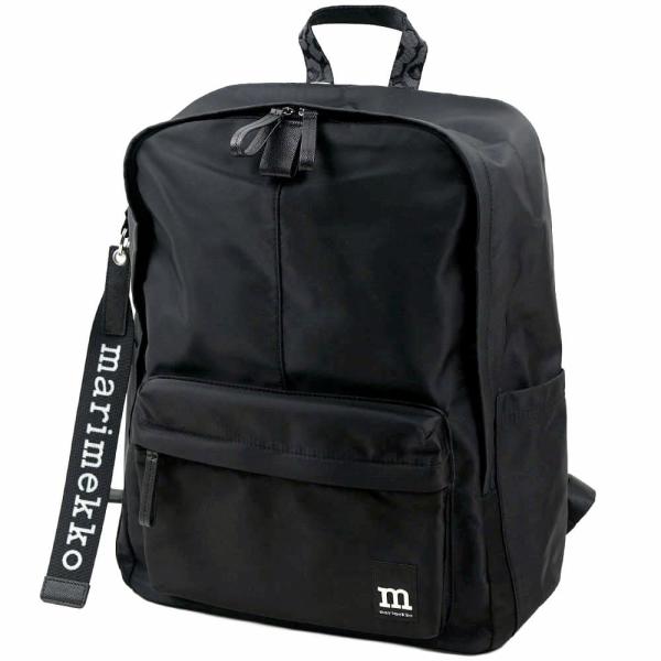 ■商品名 マリメッコ バックパック リュックサック バッグ レディース ブラック marimekko ZIP TOP BACKPACK SOLID BLACK 093325 009 093325-009■カラー ブラック■素材 ポリアミド、...