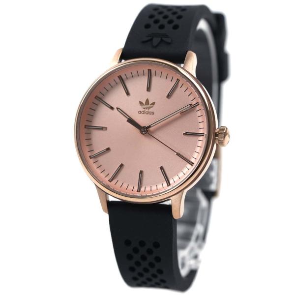 ■商品名 アディダス 腕時計 レディース シリコンベルト ブラック ローズゴールド CODE ONE adidas AOSY22070■カラー 文字盤カラー：ローズゴールド / ケースカラー：ローズゴールド / ベルトカラー：ブラック■素材...