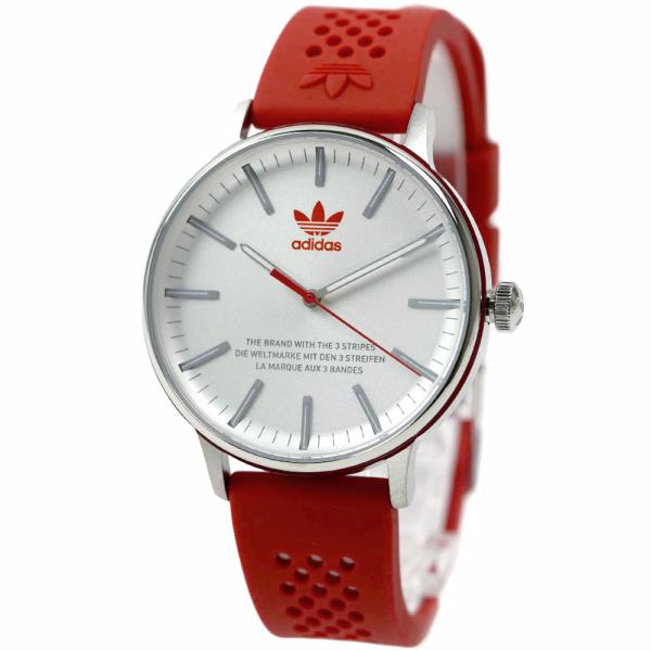 ■商品名 アディダス 腕時計 メンズ レディース ユニセックス レッド シリコンベルト adidas CODE ONE Unisex AOSY23024■カラー 文字盤カラー：ホワイト / ケースカラー：シルバー / ベルトカラー：レッド■...