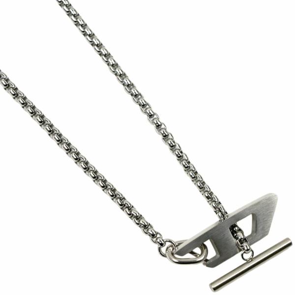 ■商品名 ディーゼル ネックレス ペンダント アクセサリー レディース メンズ ユニセックス シルバー DIESEL DX1477040■カラー シルバー■素材 ステンレス■サイズ 全長：約50cm / 留め具（Dロゴ部）：W約34.5mm...