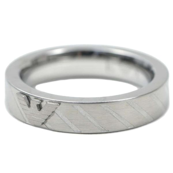 ■商品名 エンポリオアルマーニ リング 指輪 アクセサリー メンズ シルバー EMPORIO ARMANI EGS2924040■カラー シルバー■素材 ステンレススチール■サイズ リング幅:約0.5cm / 510 (日本サイズ：実寸19...