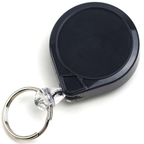 ■商品名 キーバック キーリール キーホルダー KEY-BAK ミニバック キーリング ナイロン90cm グレー 0051-005■カラー 本体：グレー / コード：ブラック / 金具：シルバー■素材 プラスチック / コード：ナイロン■サ...